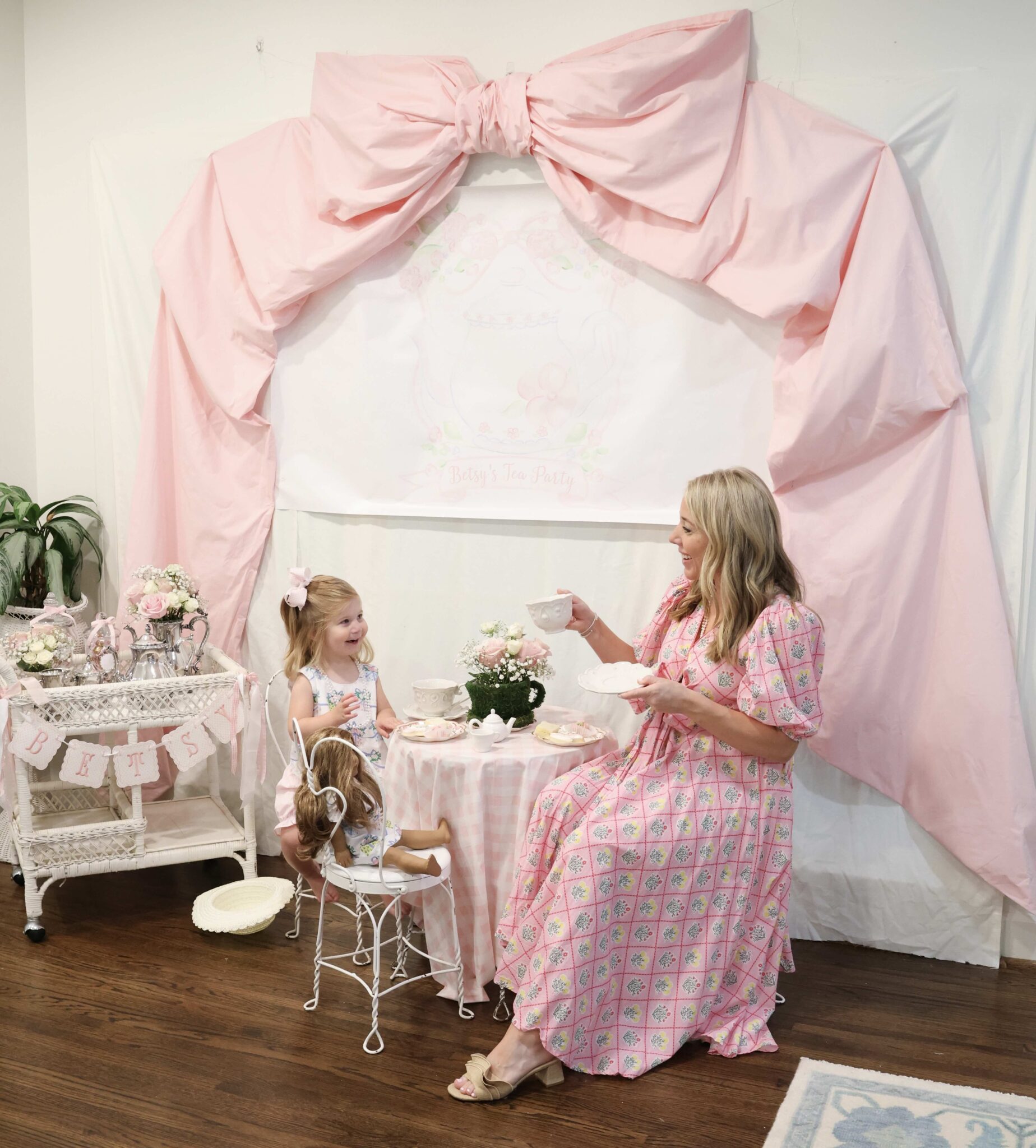 Tea for Two Babydoll Brunch for a Toddler Birthday - Chapple Chandler