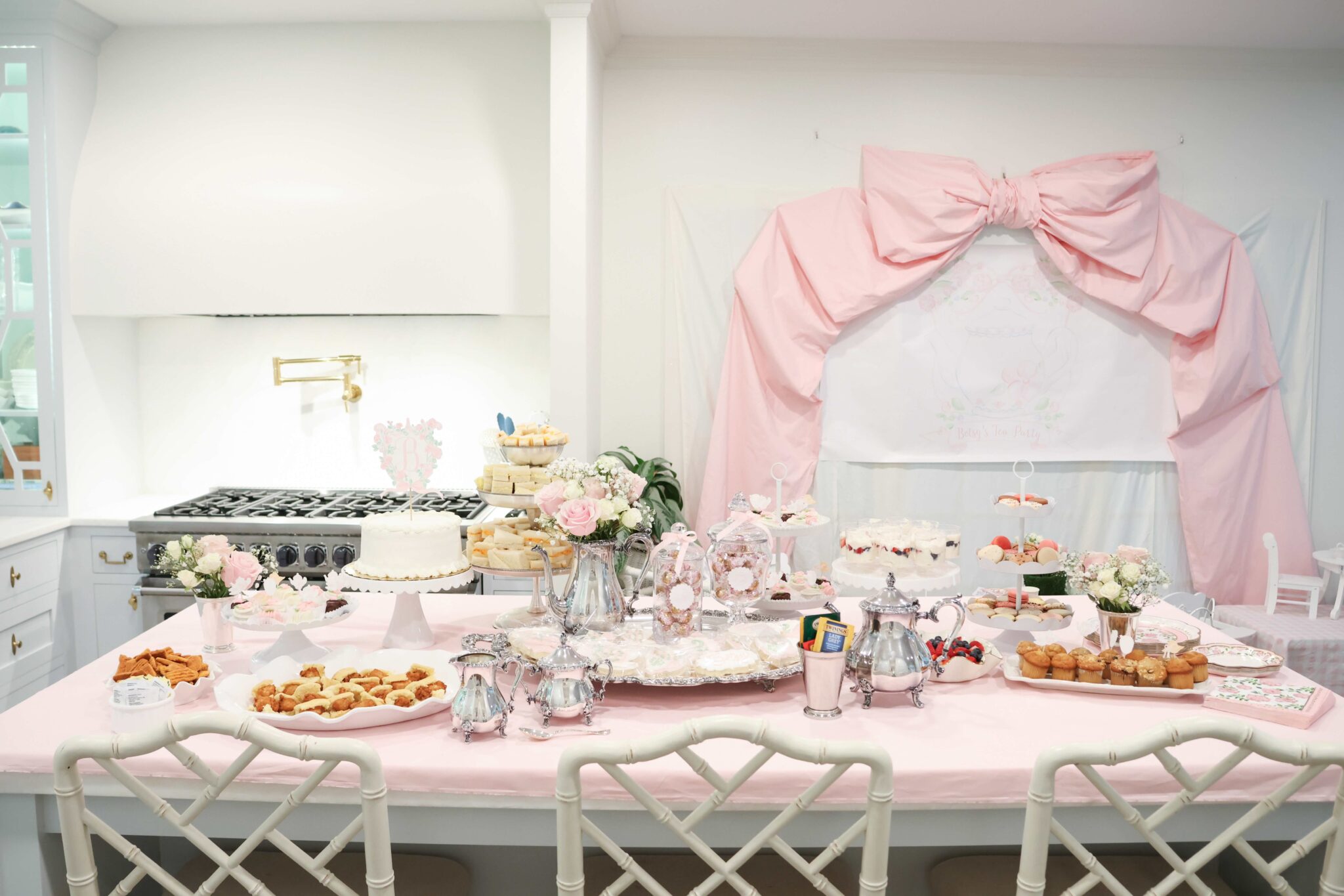 Tea for Two Babydoll Brunch for a Toddler Birthday - Chapple Chandler