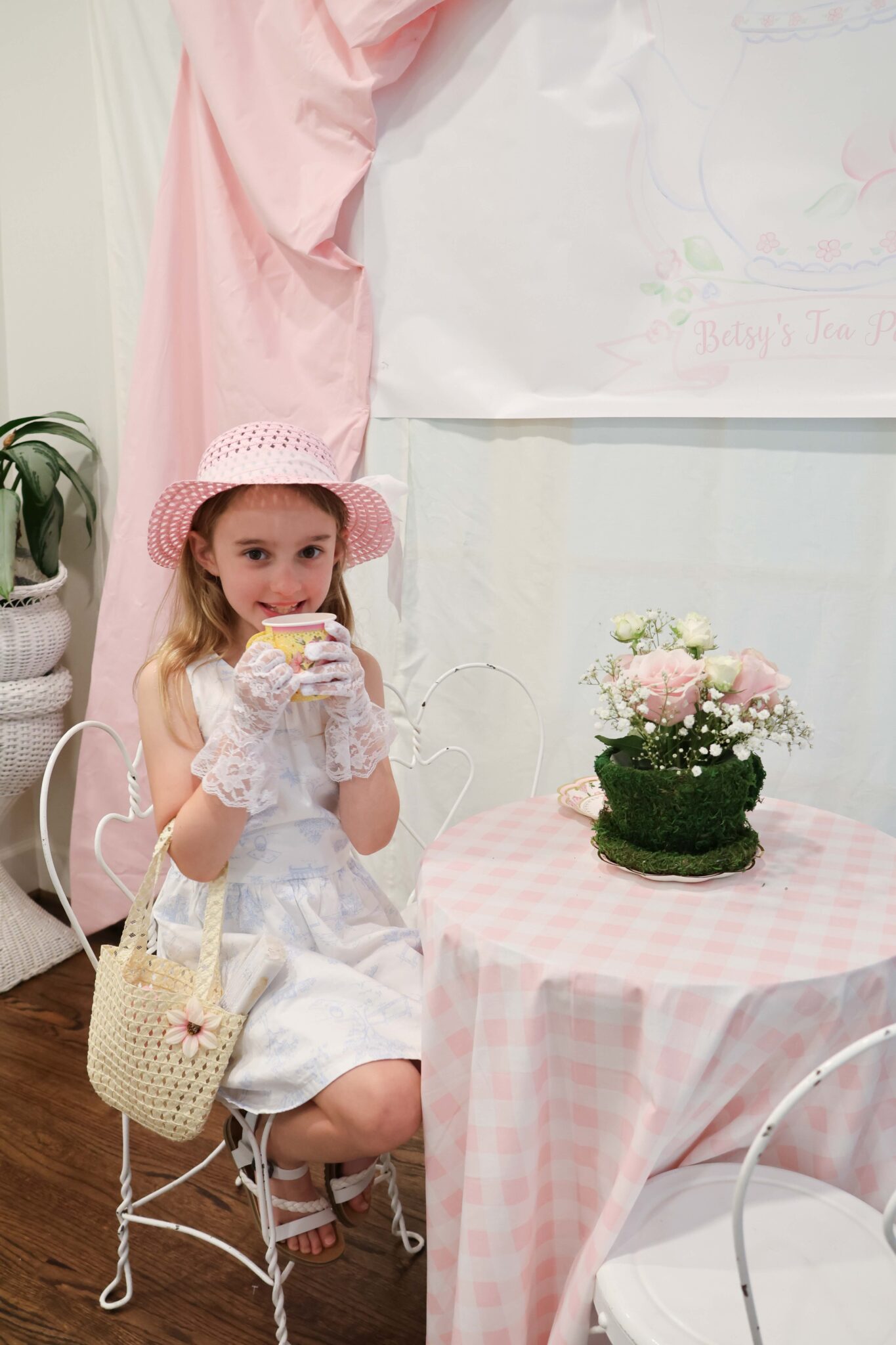 Tea for Two Babydoll Brunch for a Toddler Birthday - Chapple Chandler